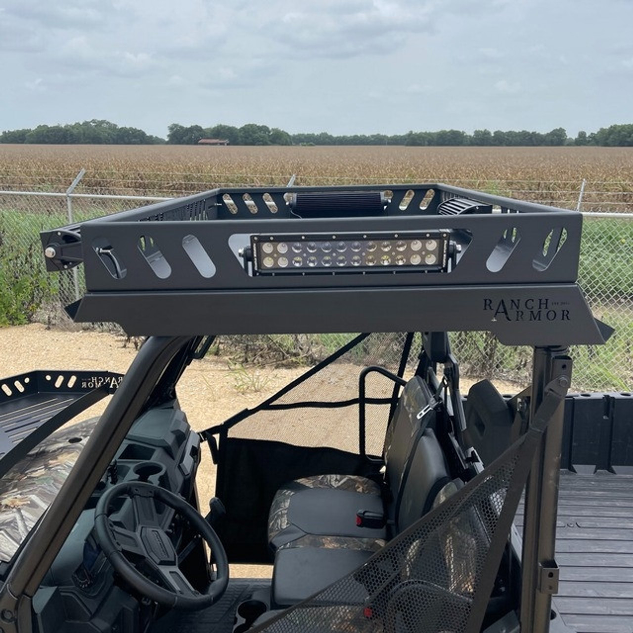 Polaris Ranger Full Size Single Cab Metal Top By Ranch Armor Pr11
