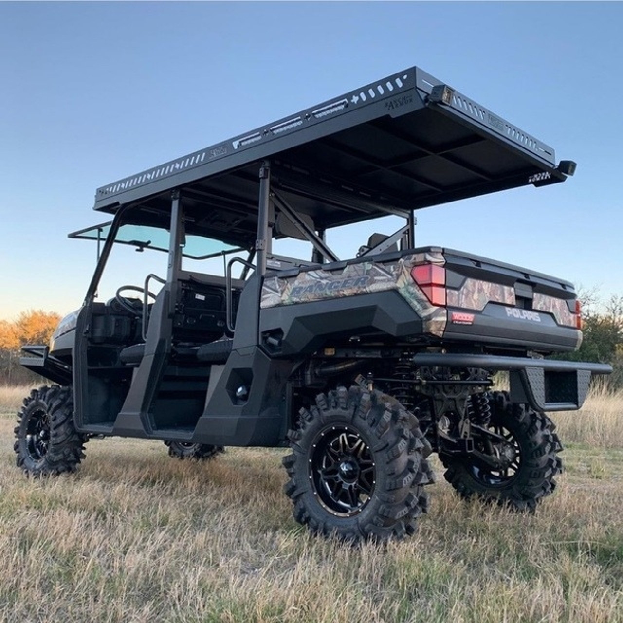 Polaris Ranger 1000 Ultra Extended Utv Top Overhangs Over Rear Bed By