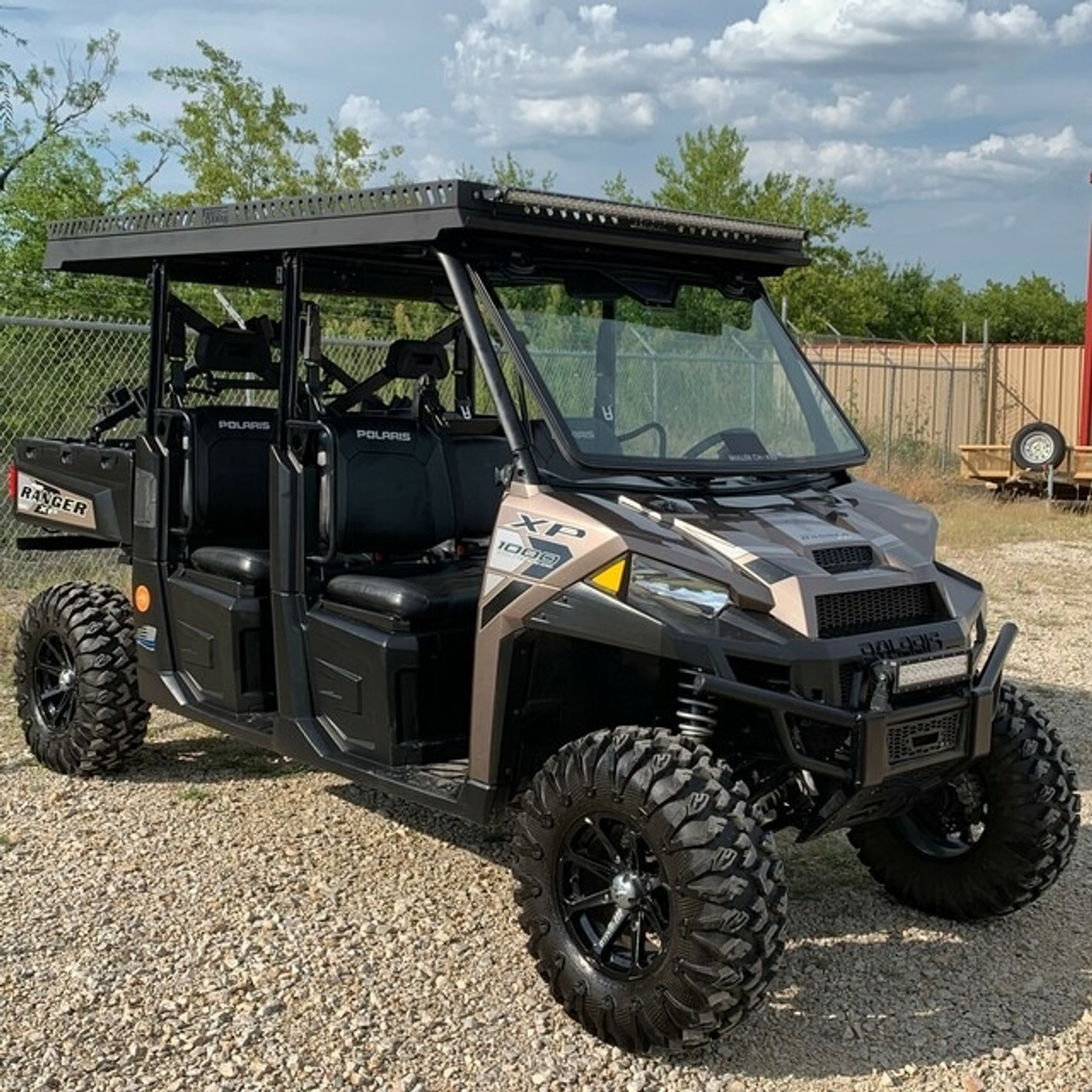 Polaris Ranger 1000 Ultra Extended Utv Top Overhangs Over Rear Bed By