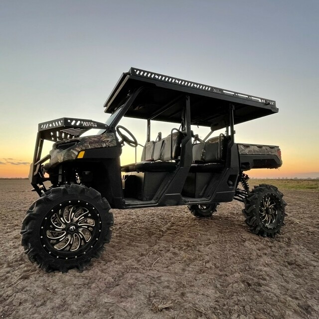 Polaris Ranger 1000 Ultra Extended UTV Top - Overhangs Over Rear Bed by ...
