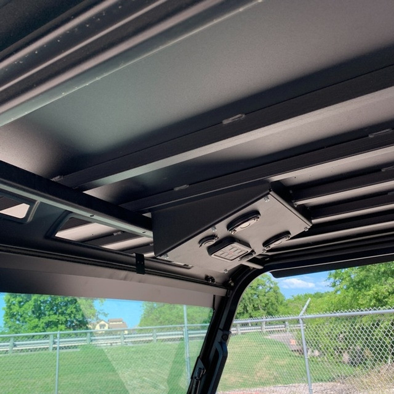 Polaris Ranger Mid Size Single Cab Metal Roof By Ranch Armor Pr91