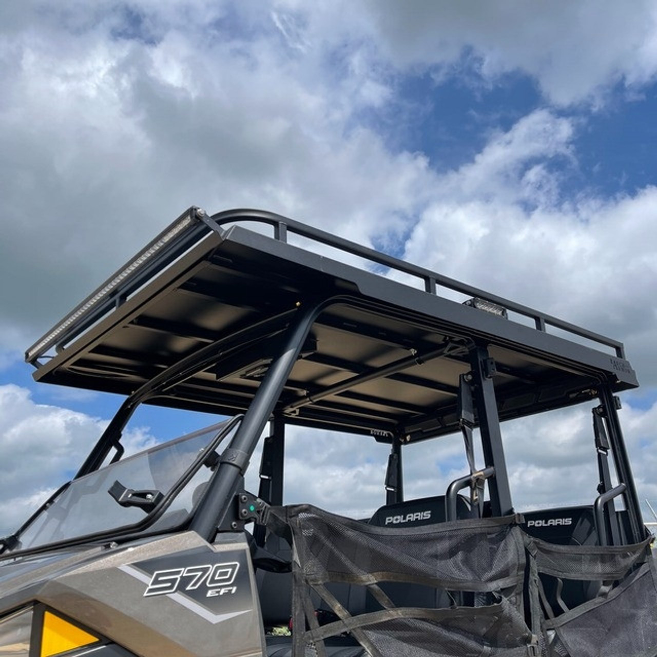 Polaris Mid Size Crew Metal Roof Pro Fit Frame By Ranch Armor Pr101