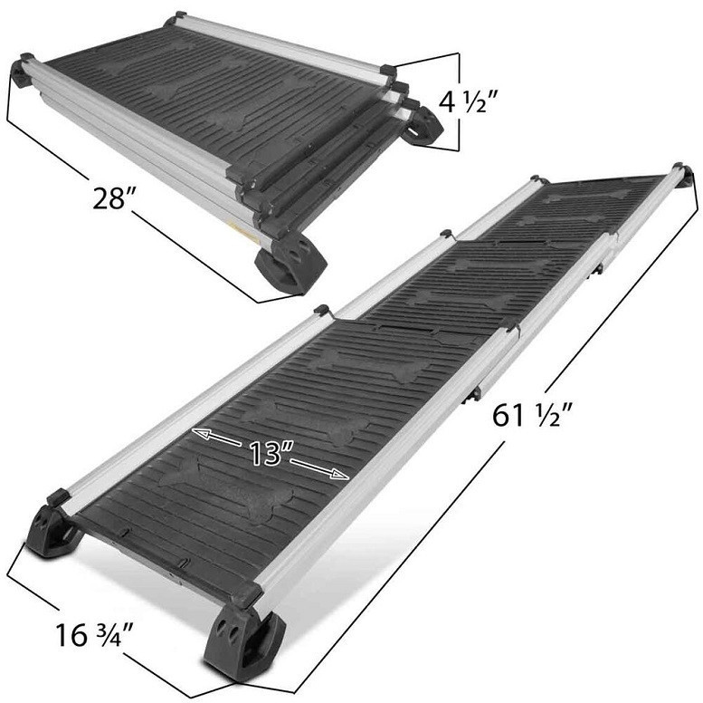 Polaris Ranger Aluminum Telescoping Collapsible Pet Ramp by Titan Ramps ...