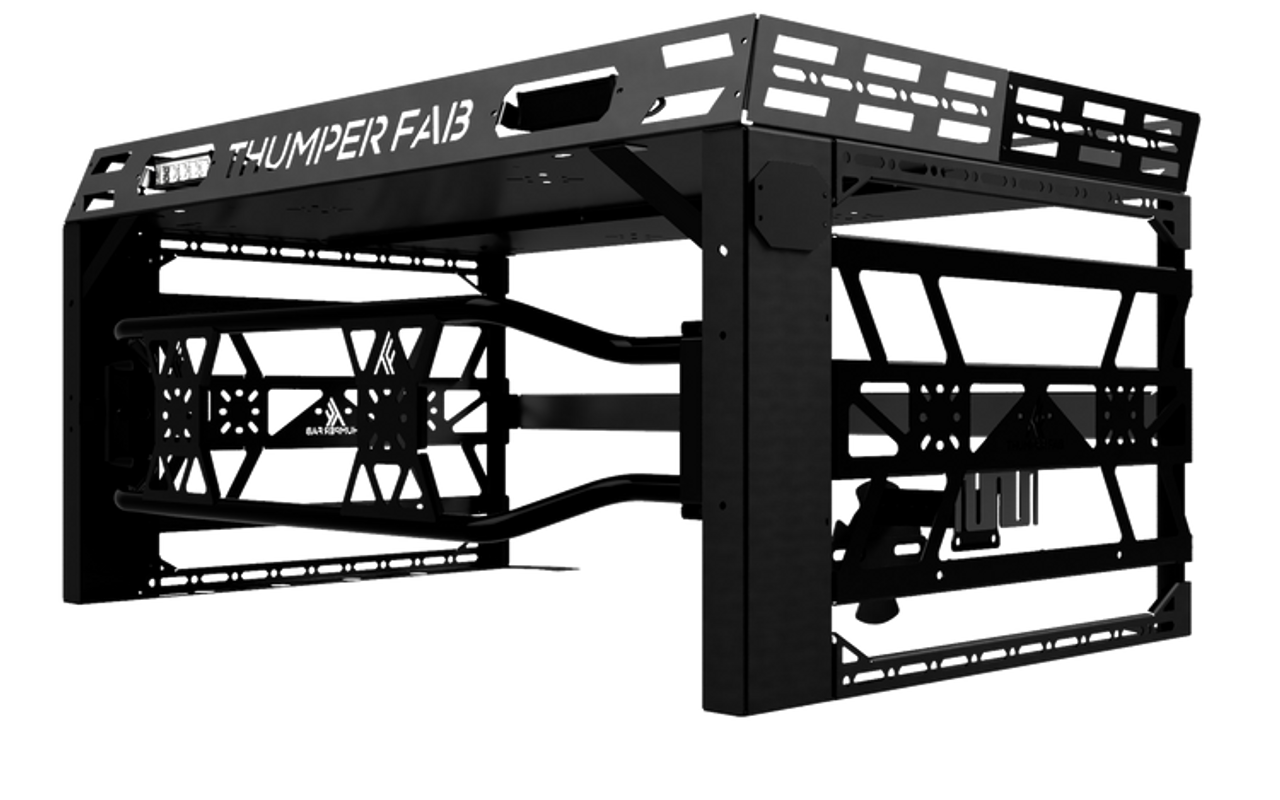 Polaris Ranger Ultimate Bed Rack By Thumper Fab Tf011903 Xx