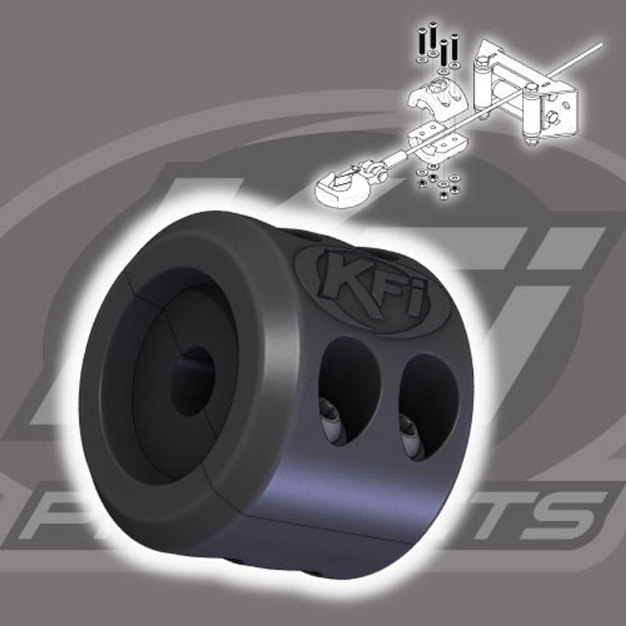 Polaris Ranger Assault Winch By Kfi Am 25 Epr
