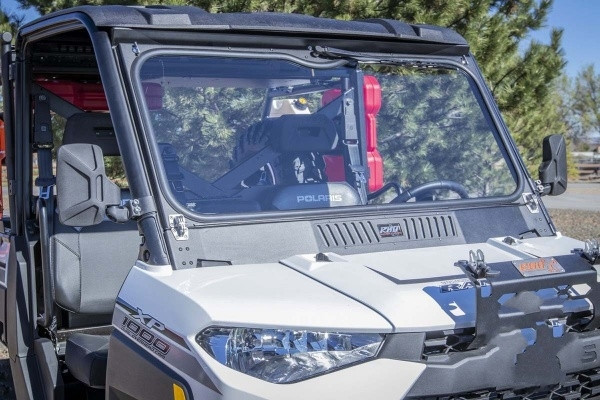 Polaris Ranger Glass Folding Windshield by Razorback Offroad - RBO4100