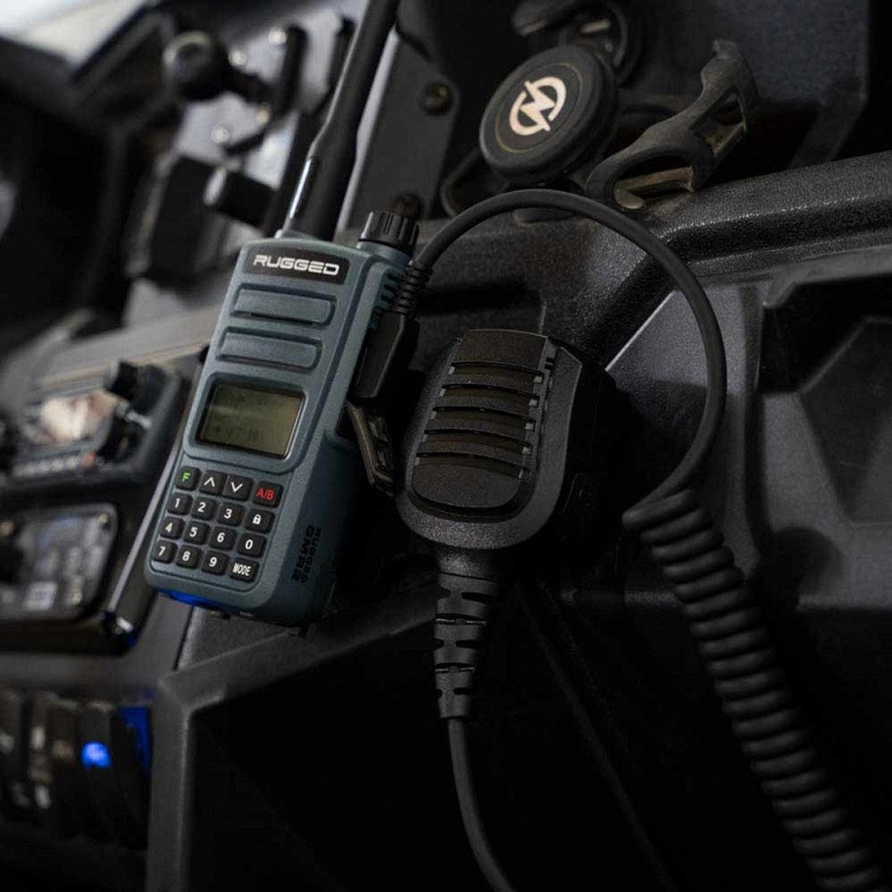 Polaris Ranger Handheld Radio And Hand Mic Mount For R1 Gmr2 Rdh16