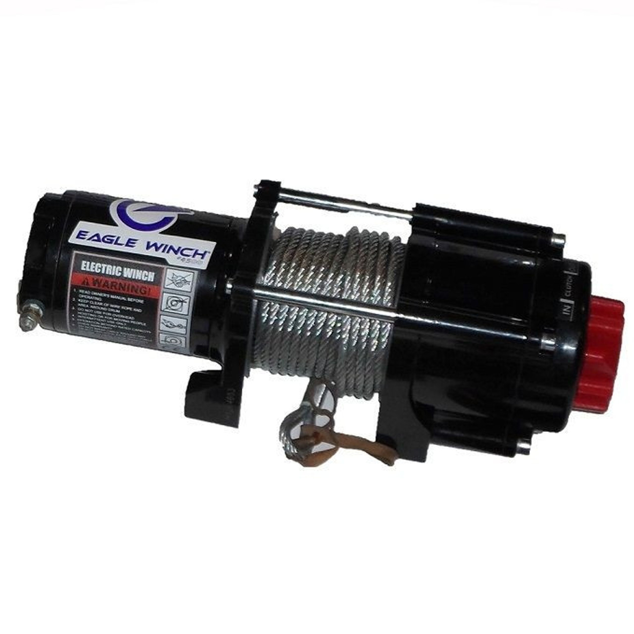Polaris Ranger 4500 Lb Winch Steel Cable By Eagle Plow 1930 Epr