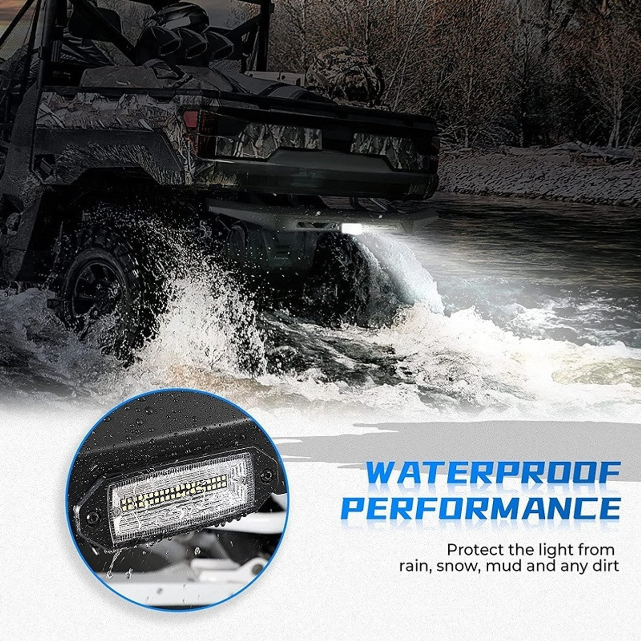 Polaris Ranger Xp 1000 Crew Xp 1000 Kinetic Rear Bumper With Light