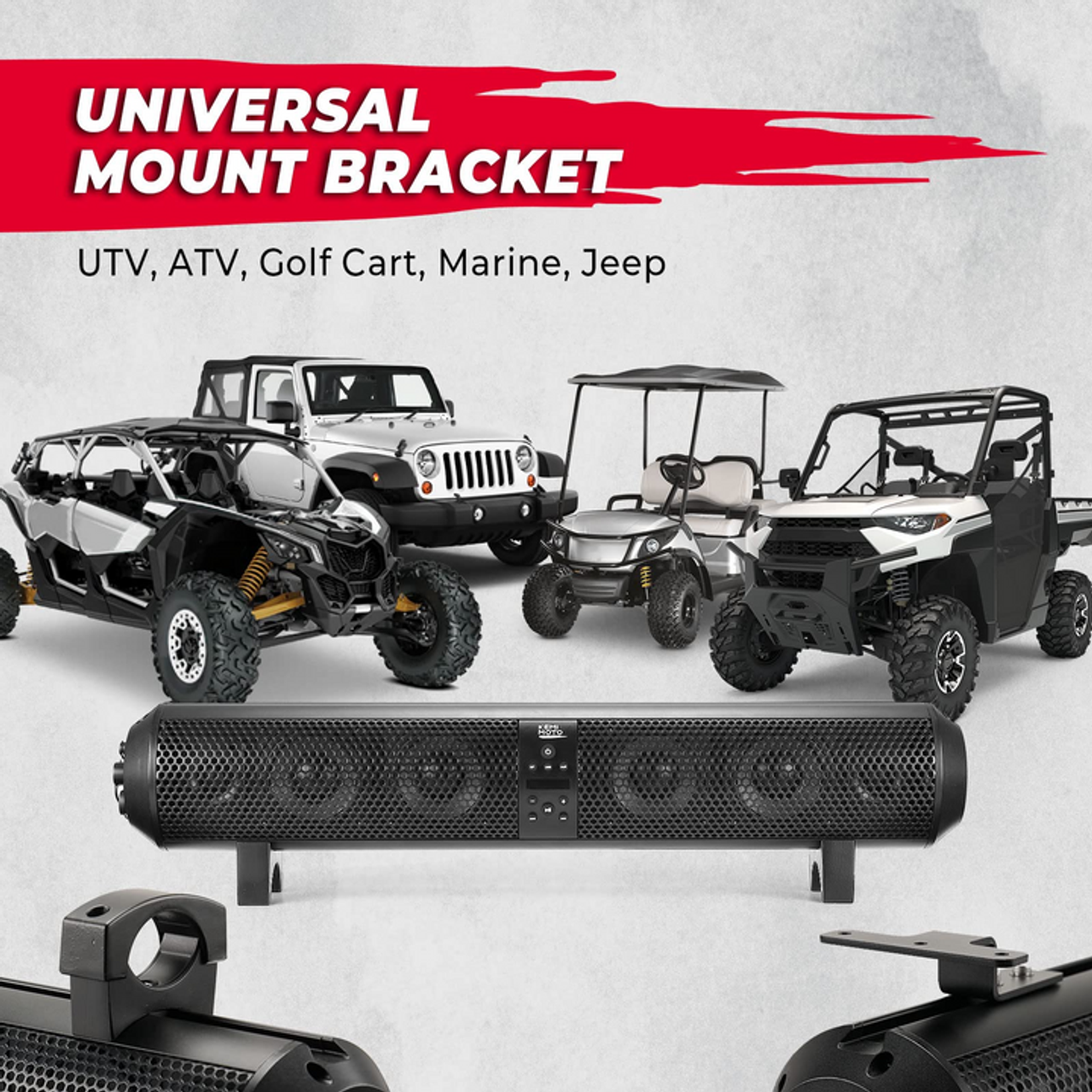 Polaris Ranger 570800900xp 1000xp Pro 500w 28 Waterproof Bluetooth