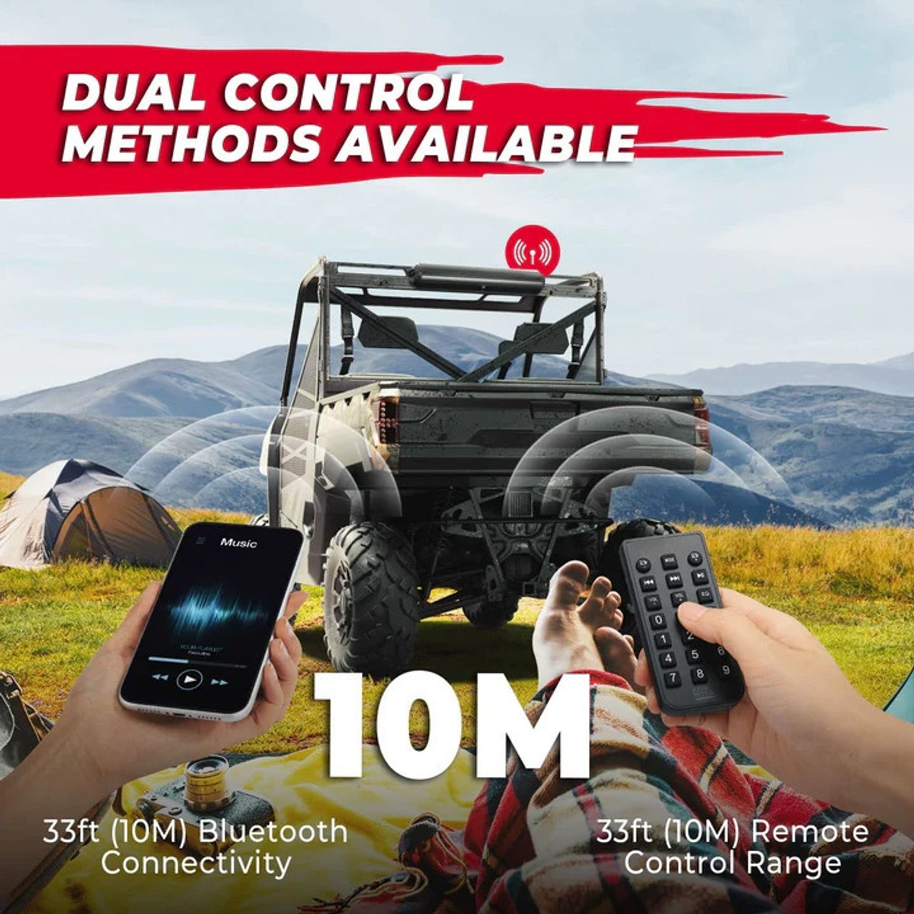Polaris Ranger 570800900xp 1000xp Pro 500w 28 Waterproof Bluetooth