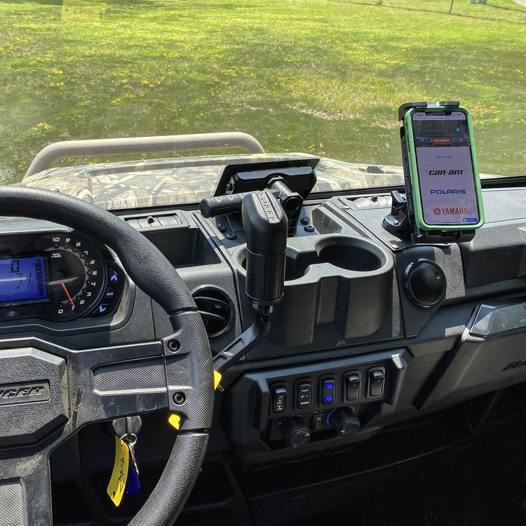 Polaris Ranger Wireless Phone Charger Dash-Mount by Thumper Fab ...