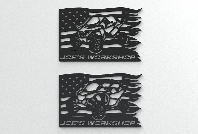 Personalize Your Ride with Polaris Ranger Metal Sign | AFX Motorsports