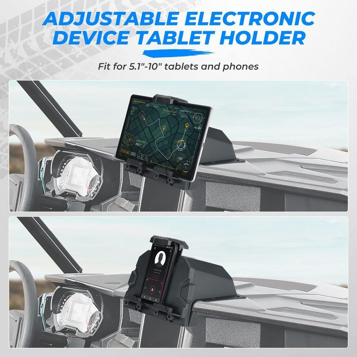 Convenient & Organized: Kemimoto's Polaris General Tablet Holder with ...