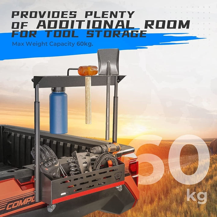 Convenient UTV Tool Rack: Polaris Ranger 500/570/800/XP 1000 - Kemimoto