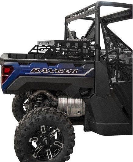 Efficiently Haul Gear with Tusk's Bed Mounted Cargo Rack for Polaris ...