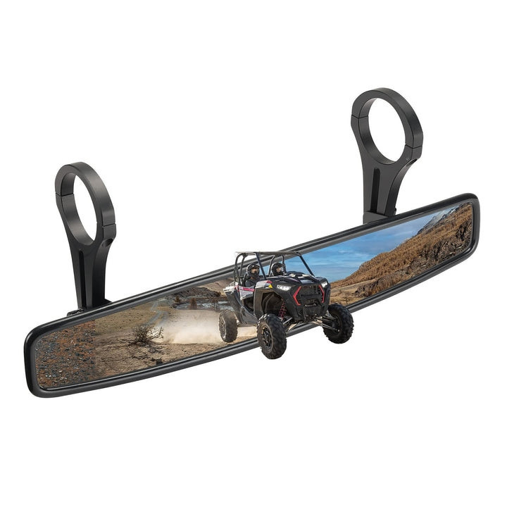 Enhance Visibility: Kemimoto Rear View Mirror for Polaris Ranger (2 Clamps)