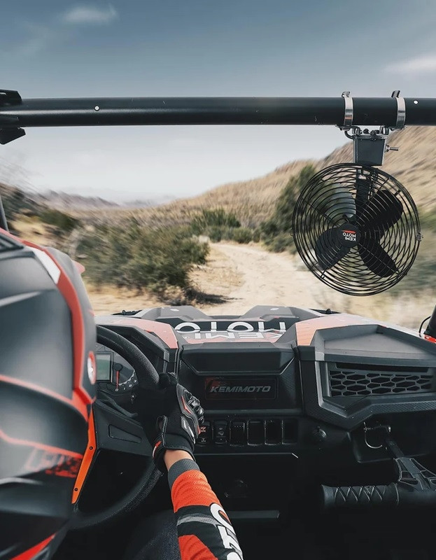 Keep Your Polaris Ranger Cool with Kemimoto's 12V 8'' Cooling Fan