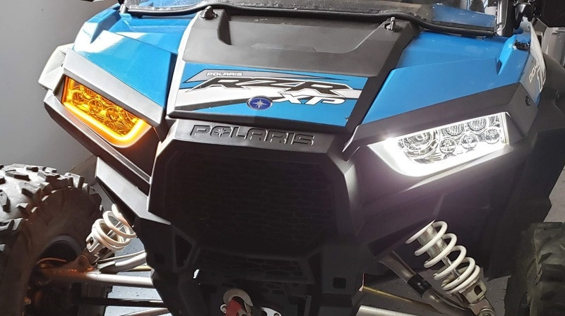 Polaris Ranger 1000/XP1000 Sequential LED Strips Turn Signal Switch Kit by WD Electronics - TSK-1908