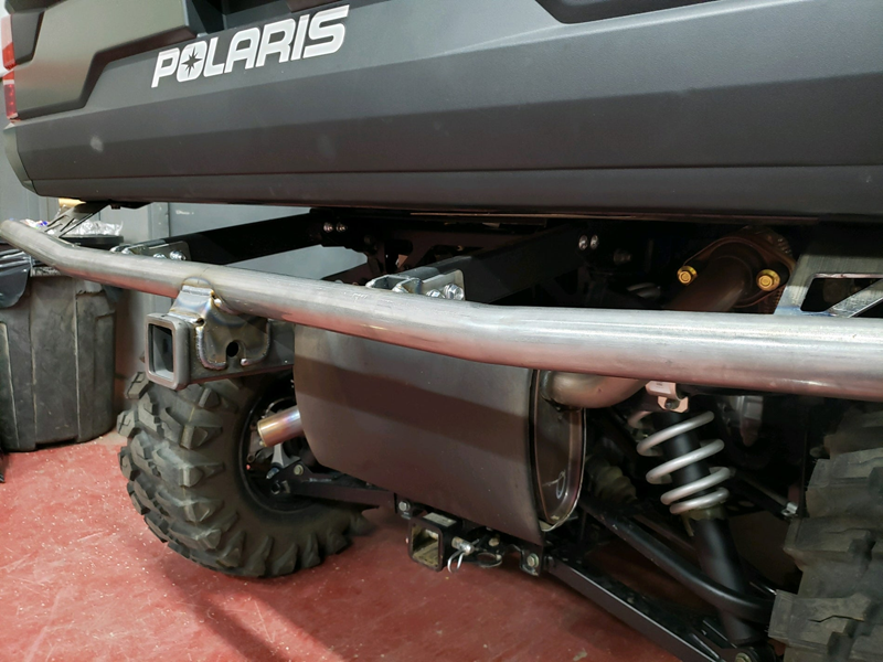 Polaris Ranger 1000 / XP 1000 Rear Bumper with Receiver Hitch by BM ...