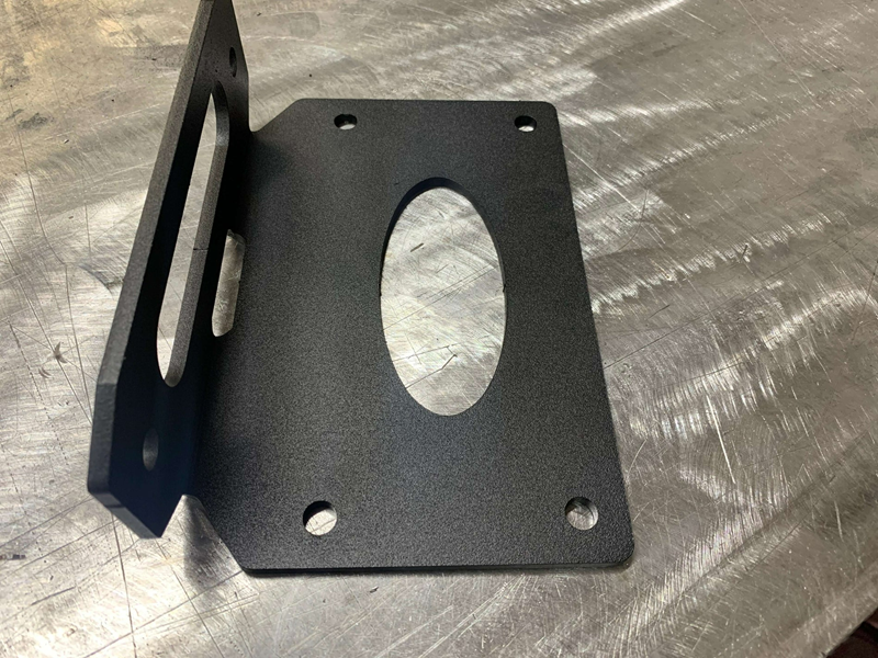 Polaris Ranger Winch Fairlead Mounting Plate by BM Fabrications ...