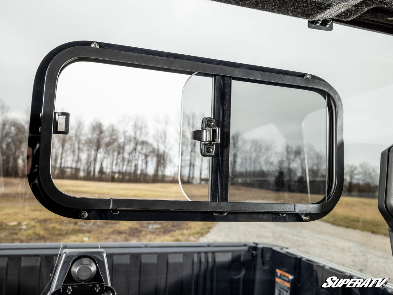 Polaris Ranger XD 1500 Sliding Rear Windshield by SuperATV RWS-P-RANXD ...