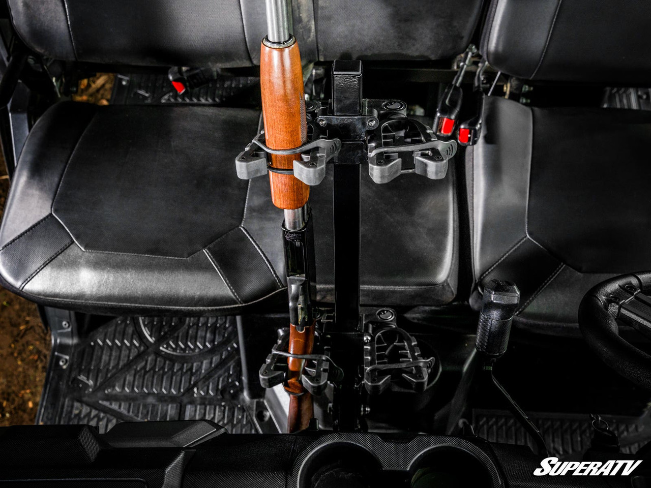 Polaris Ranger Xp 1000 Floor Mounted Gun Holder By Superatv Fmgh P