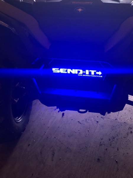 Polaris Ranger Multifunction RGB LED Lighted Badge by SYA SYA-BADGE-X