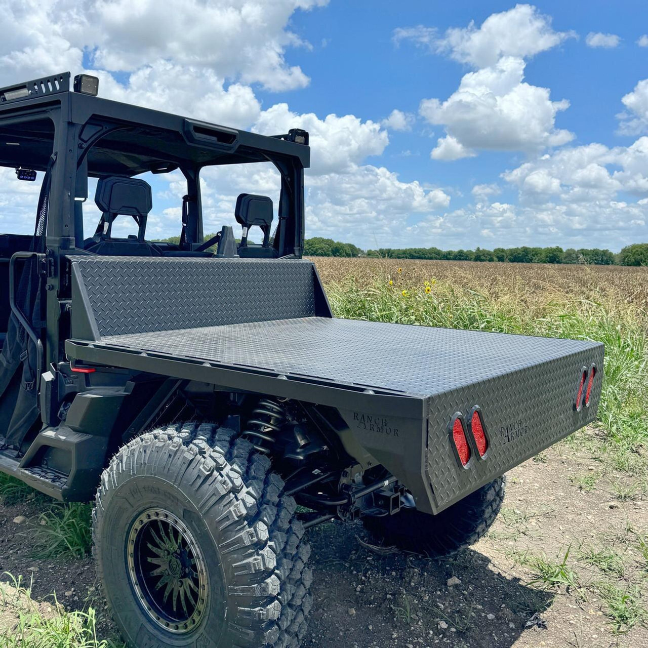Ranch Armor Polaris Ranger XD 1500 Aluminum Flatbed by Ranch Armor ...