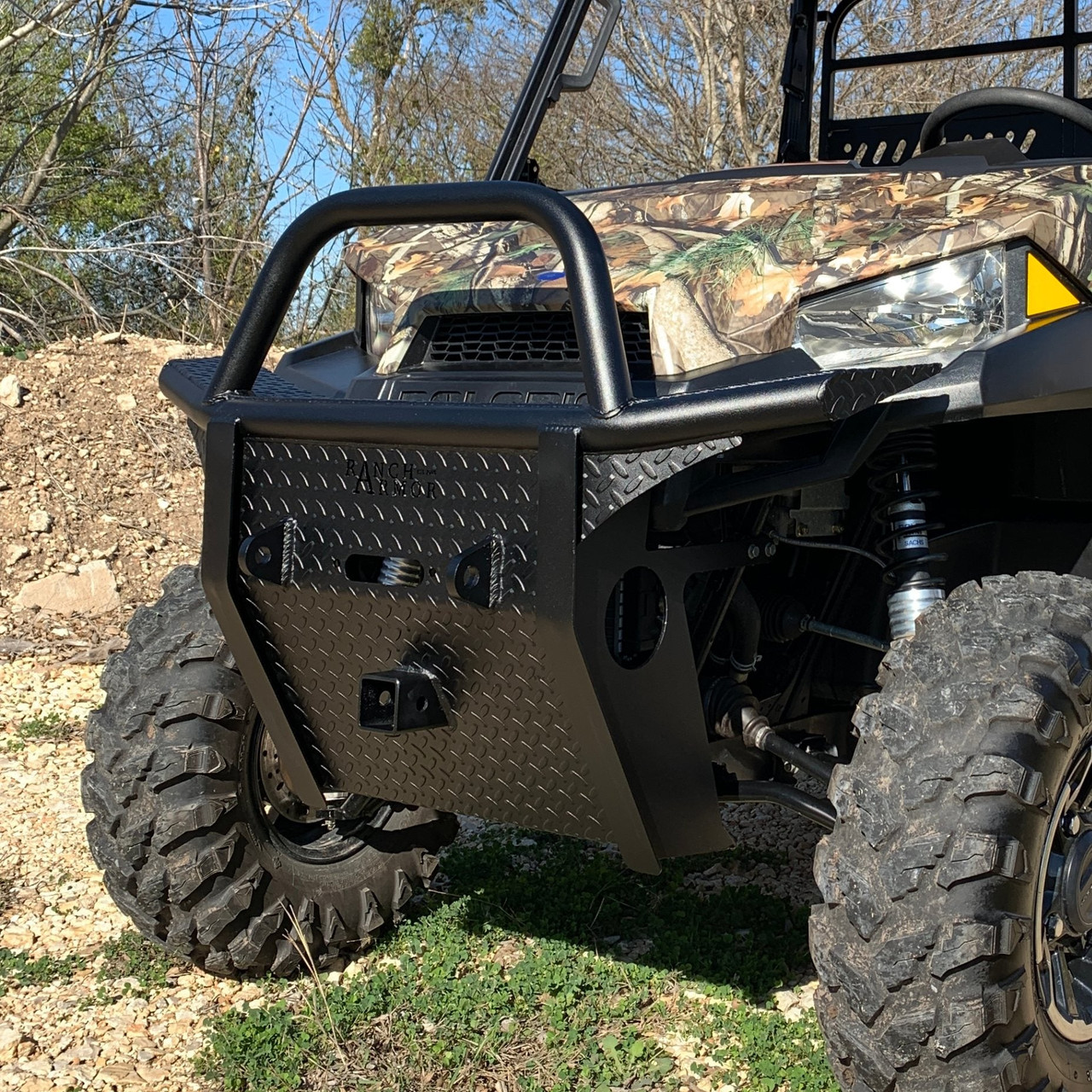 Polaris Ranger 2014-2020 Mid-Size (Pro Fit Cages) Front Bumper by Ranch ...