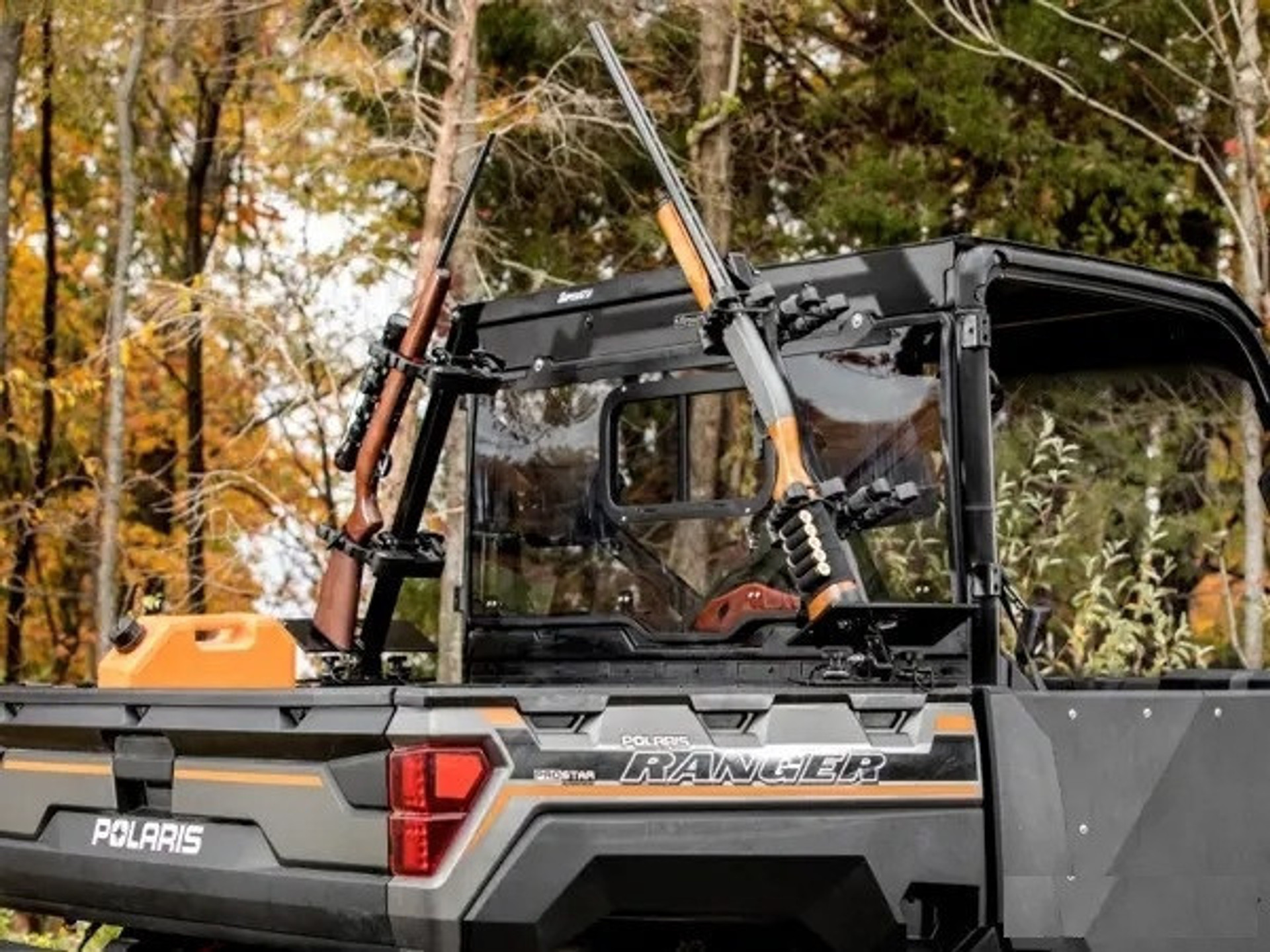 Polaris Ranger In Bed Gun Rack By Superatv Gm P Ran1k 01