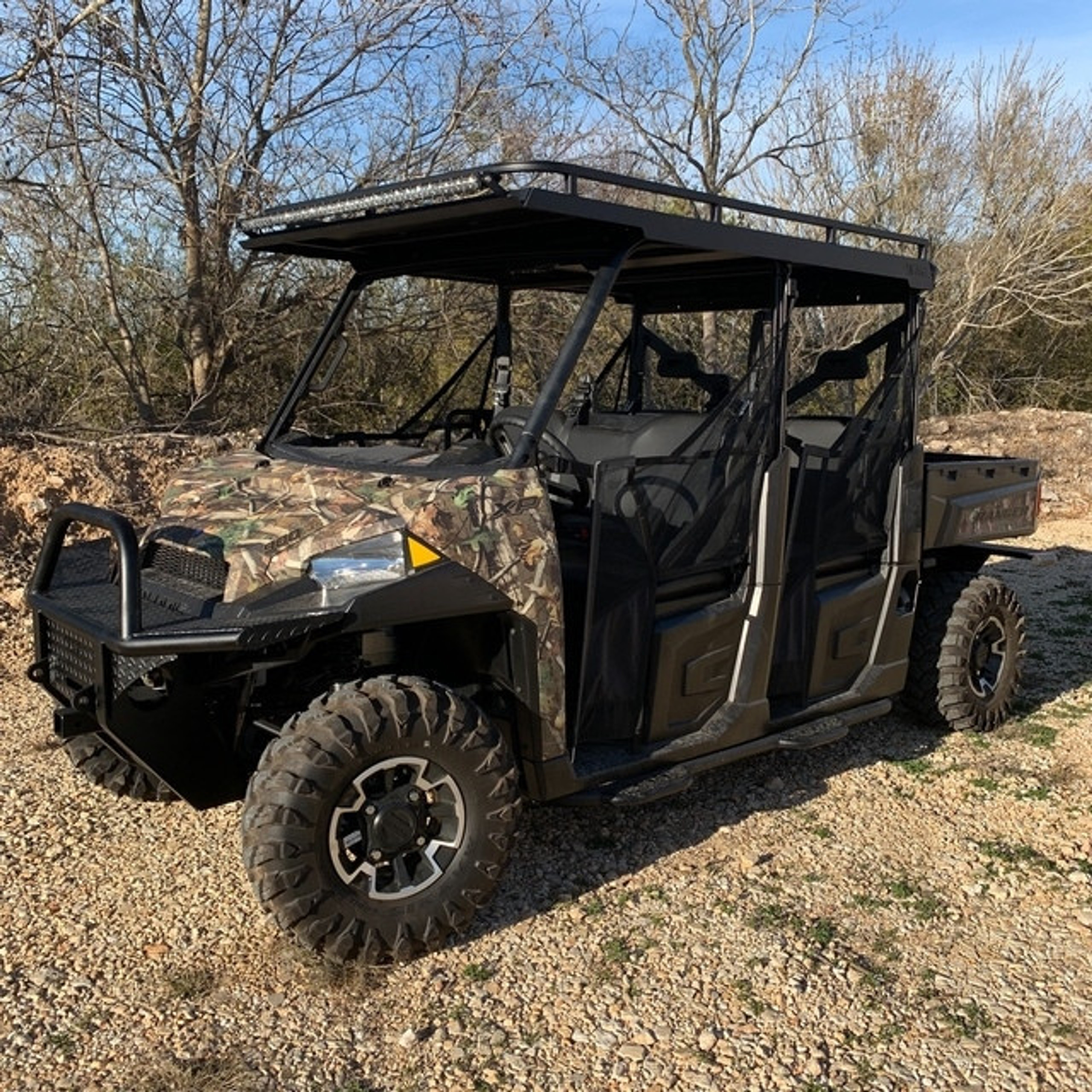 Polaris Ranger Front Bumper By Ranch Armor Pb21 Xx