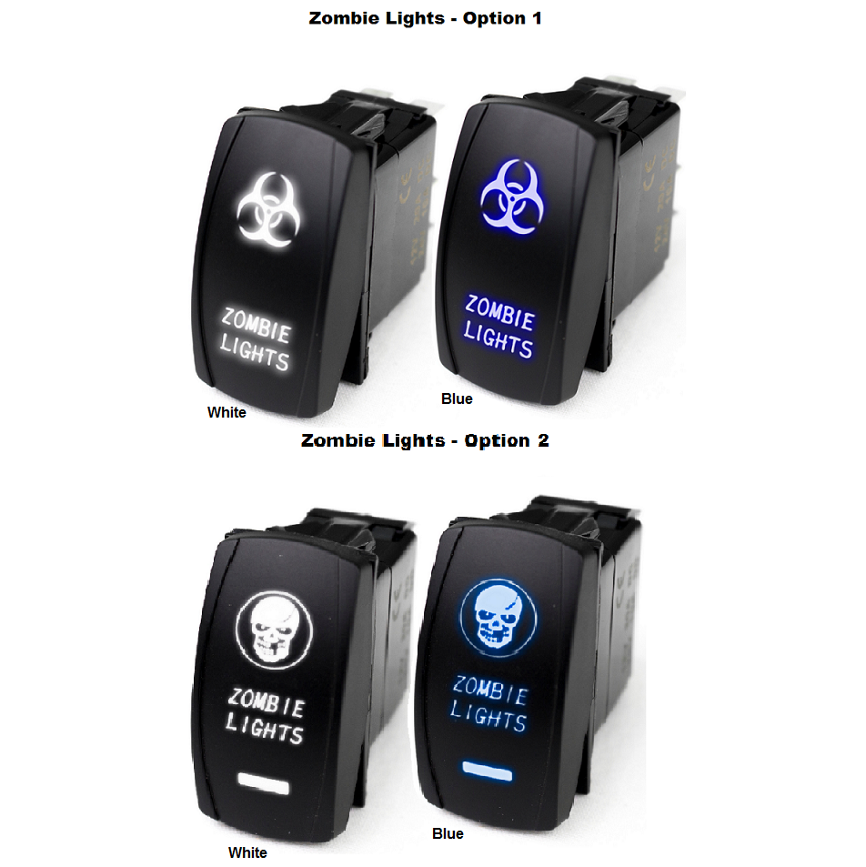 Polaris Ranger LED Rocker Switch by Race Sport Lighting