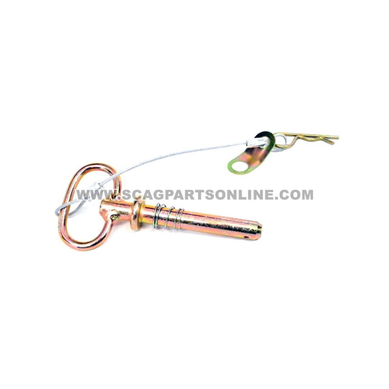 Scag 484168 PIN ASSY, ROPS HINGE OEM Part
