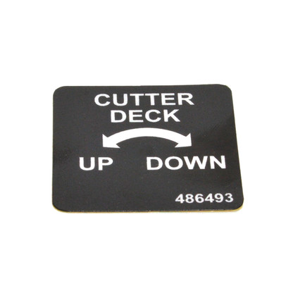486493 SCAG - DECAL CUTTER DECK LIFT CNTL - Scag Parts Online