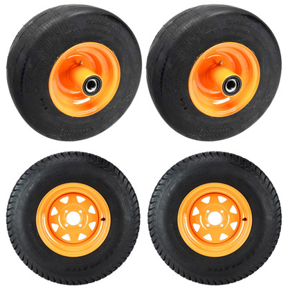 Complete Tire Kit For SCAG Turf Tiger II Model STTII61GB-25KBD ...