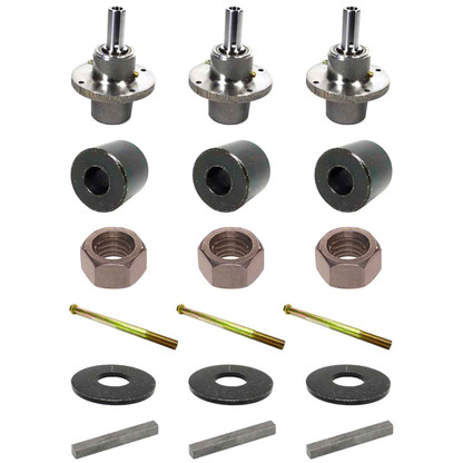 Complete Spindle Kit For Scag Tiger Cat II 48" Model STCII48V-23CVP ...