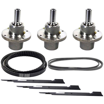 Spindle and Blade & Belt Kit For Scag Turf Tiger II 72" Model STTII72V ...