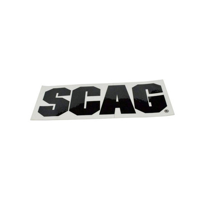 SCAG 48314 DECAL, SCAG LOGO - Genuine part