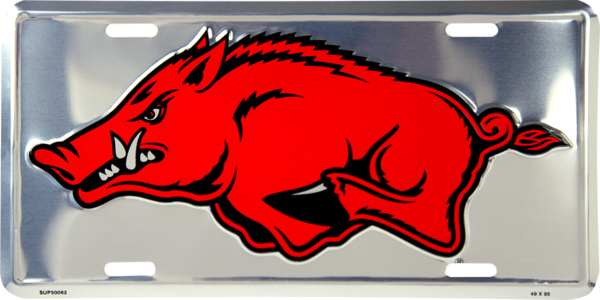 Hangtime University of Arkansas - Arkansas Razorbacks 6 x 12 inch Super ...