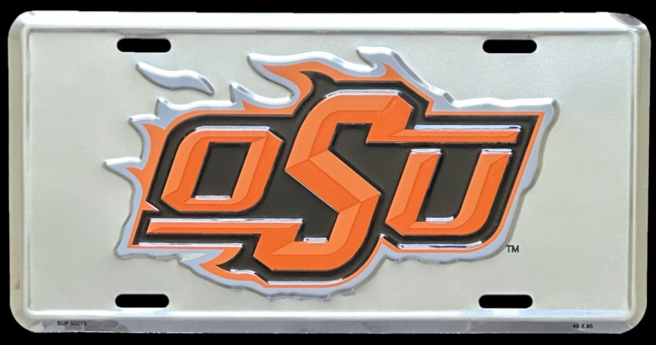 Hangime Oklahoma State University - OSU Cowboys 6 x 12 inch Super Stock ...