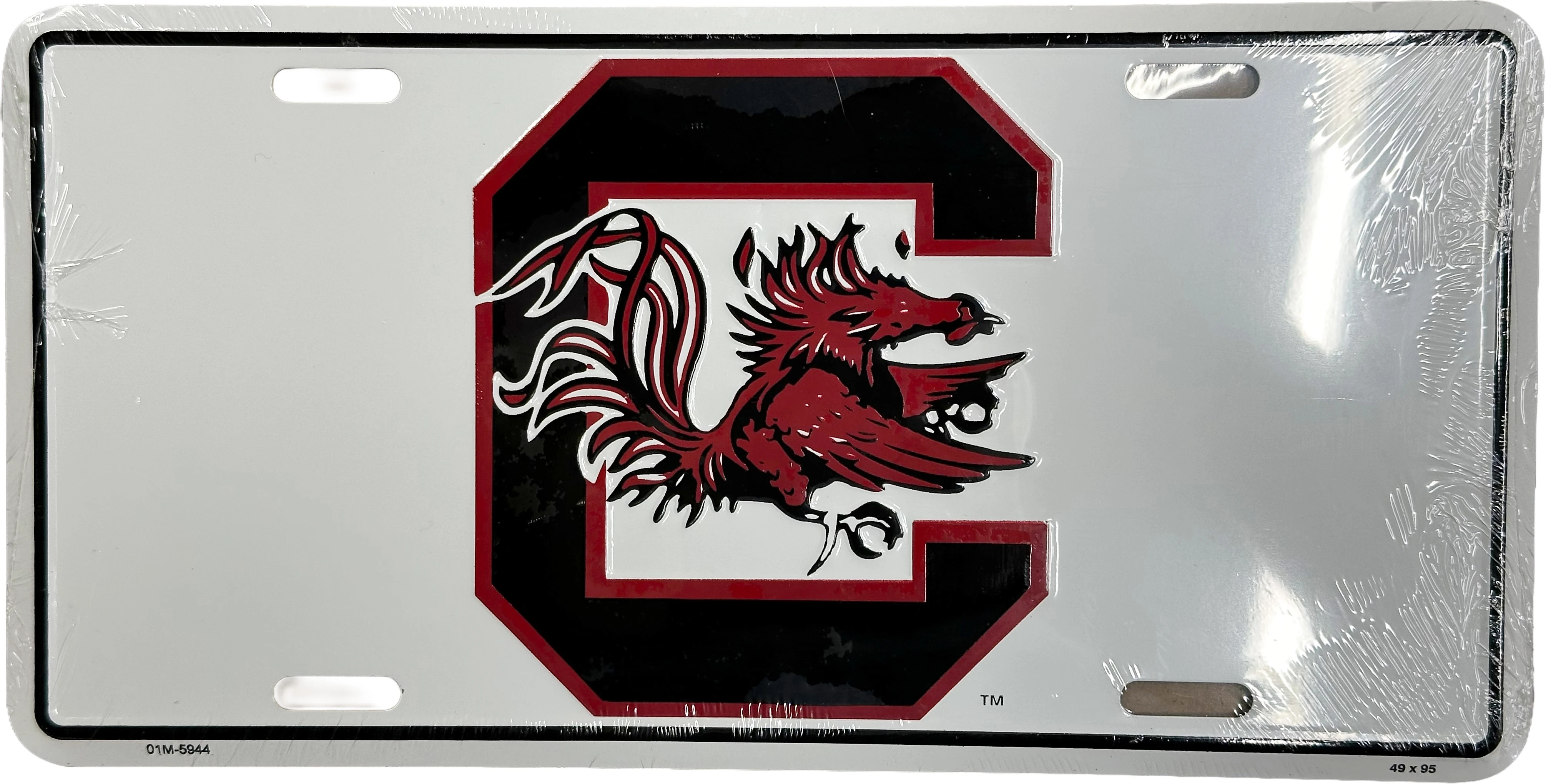 Hangtime USC - Carolina Gamecocks 6x12 inch license plate