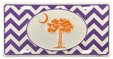 Hangtime South Carolilna - Palmetto Moon - 6 x 12 inch License Plate ...