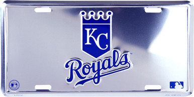 Hangtime MLB Kansas City Royals 6x12 Super Stock License Plate