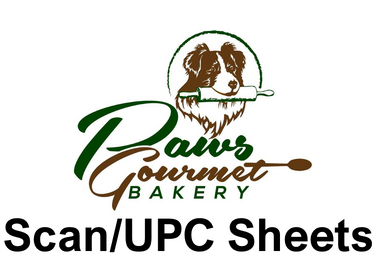 Paws Gourmet Scan Sheets 2024/2025