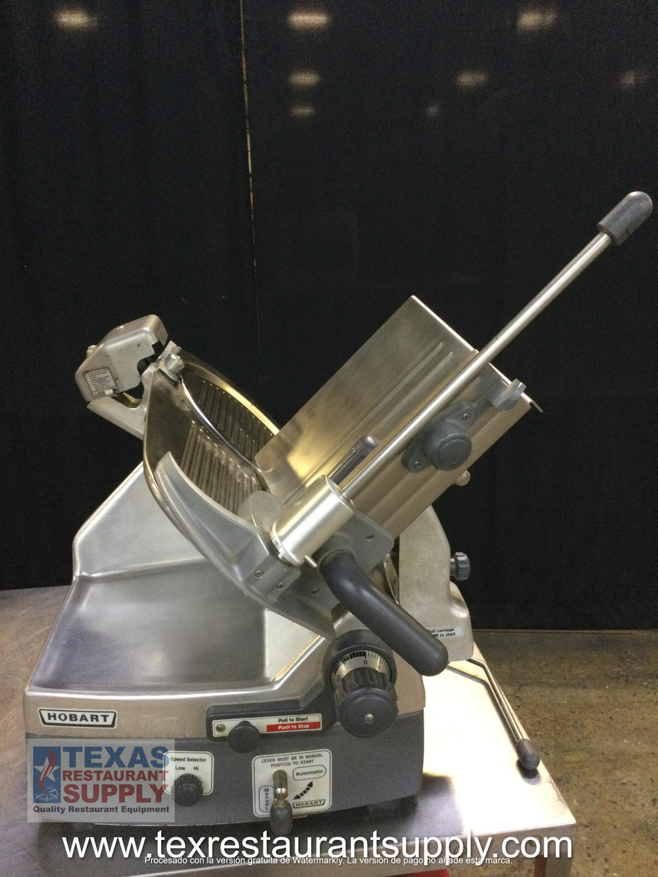 Hobart Commercial Automatic Meat Slicer.
