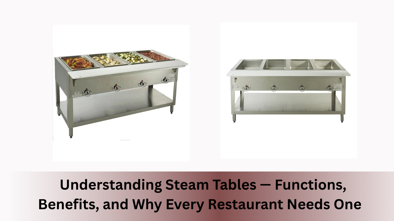 Understanding Steam Tables — Functions, Benefits, and Why Every ...