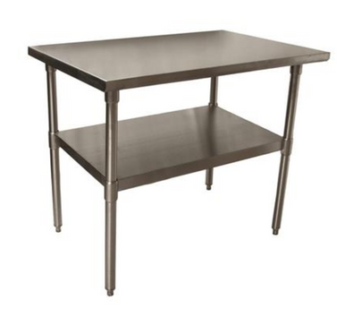 BK 48x24 Stainless Steel Table – Durable & Reliable!