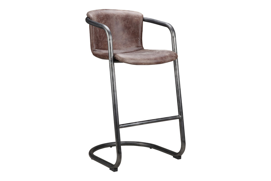 Freeman Light Brown Bar Stool (Set of 2) - Inmod