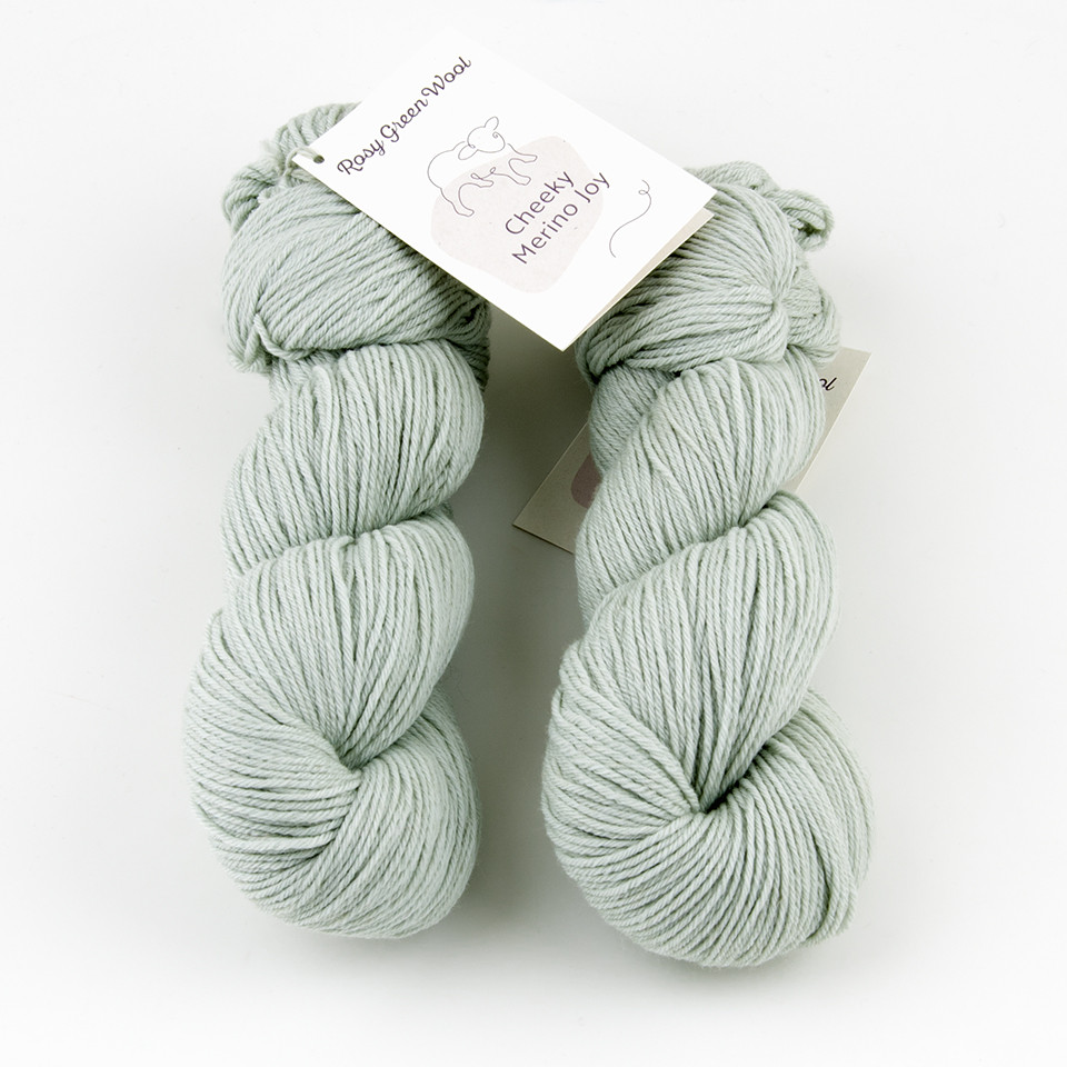 Rosy Green Wool, Cheeky Merino Joy // Haze (127) at The Loopy Ewe